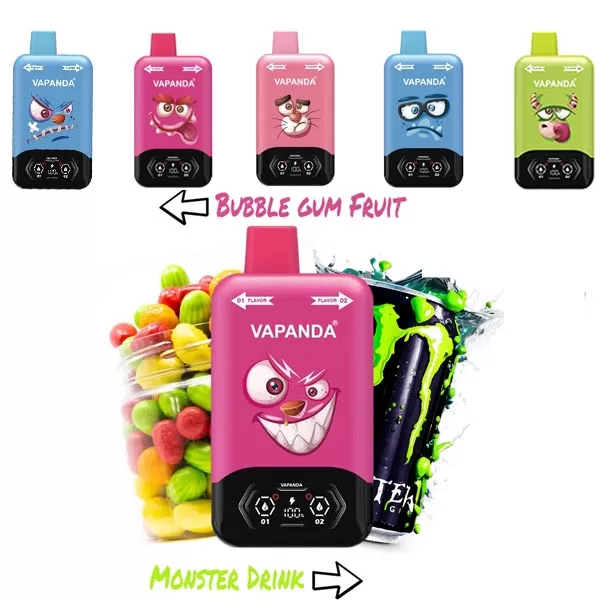 Panda Dual Flavor Switch 40K Puff Of Joy - Vape Delivery | Vape Levering